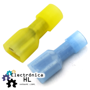 TERMINAL FASTON HEMBRA AISLADO – Electronica HL